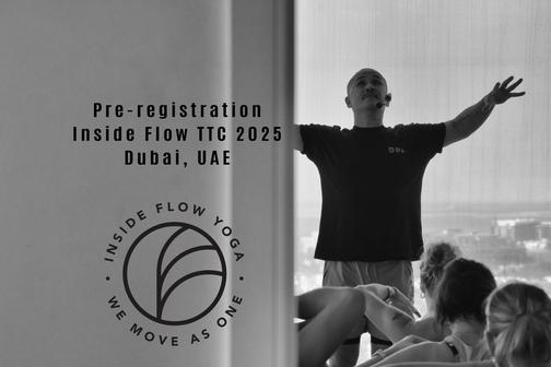Pre-registrartion to Inside Flow TTC 2025