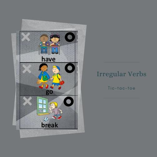 Irregular Verbs. ESL Online Game