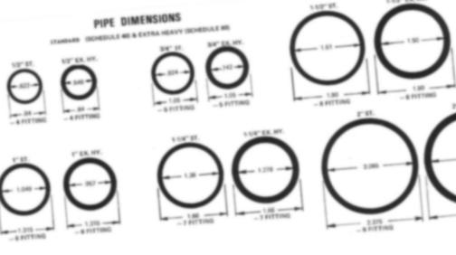 Допустимые размеры труб