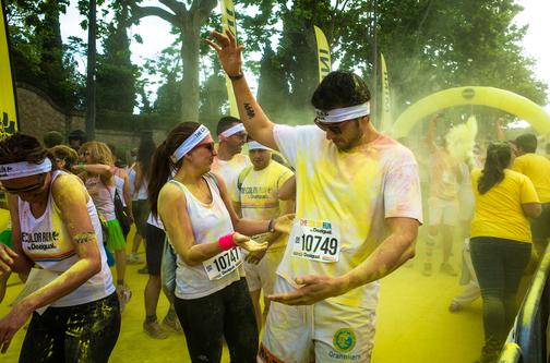 Colour run festival