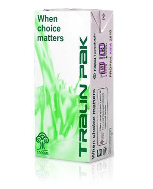 Tralin Brick Aseptic 1000 mL Slim - асептическая упаковка 1000 мл для ...