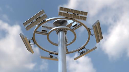 Мачтовое освещение, светодиодные прожекторы для мачтового и уличного ...