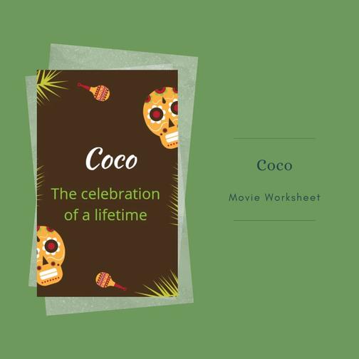 Coco ESL Movie / Film Workbook