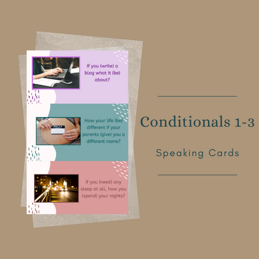 Conditionals: First, Second, Third. ESL Grammar Discussion Questions