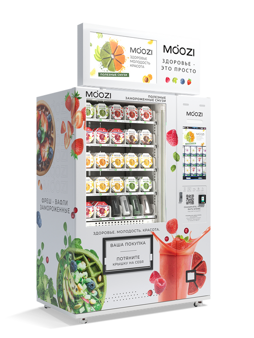 Вендинг MOOZI: разместить вендинговый аппарат