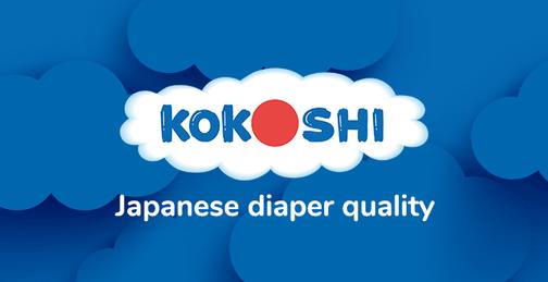 Kokoshi Japan quality diapers