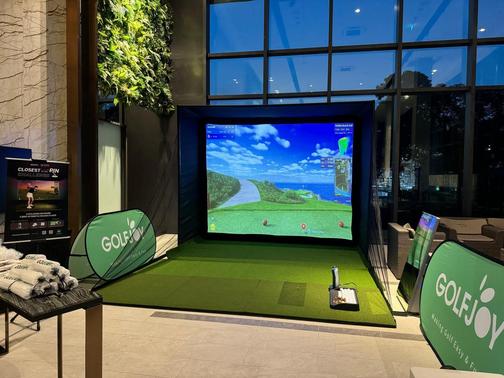 GOLFJOY P7 PERSONAL персональный гольф-симулятор