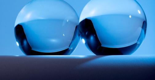 Optics with DLC coating