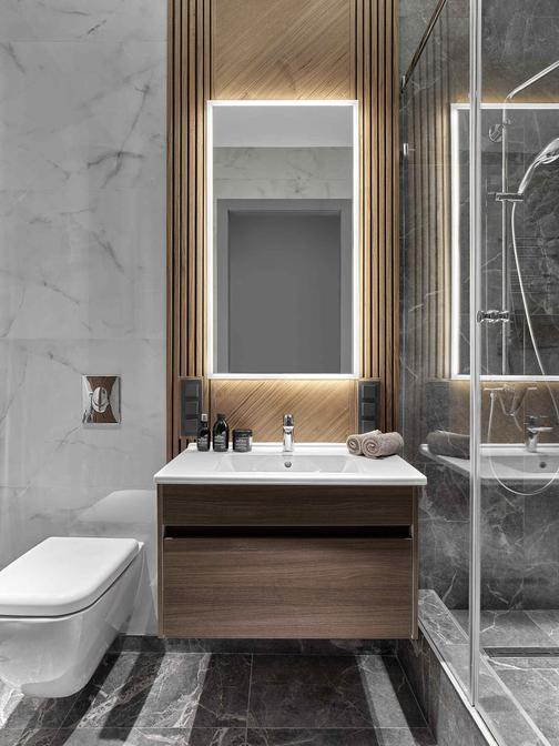 BuGe Furniture in the completed project of the Aquatoria residential ...