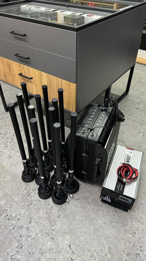 РЭБ Подавитель дронов и БПЛА «Сумрак» 12 каналов 600w
