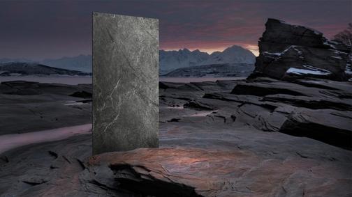 Гибкая керамика под камень сланец Phomi Mount Celestial для фасадов в Санкт-Петербурге